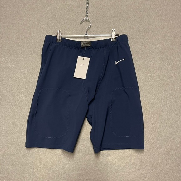 Nike | Shorts | Nike Football Shorts Men Xl Navy Blue Padded Vapor ...